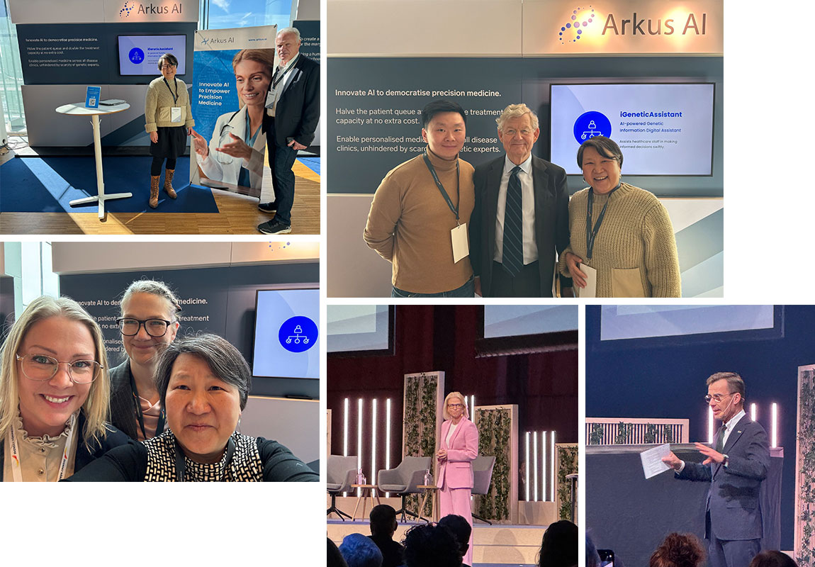Arkus AI was invited to showcase AI Innovation to empower personalised ...